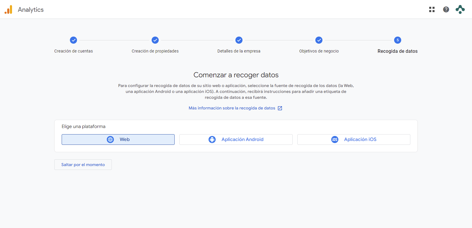 Cómo crear una cuenta y una propiedad de Google Analytics 4 - Aditu